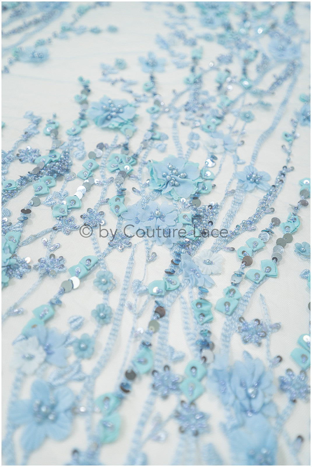 Colored lace, lace for evening wear, colored bridal lace – Couture Lace