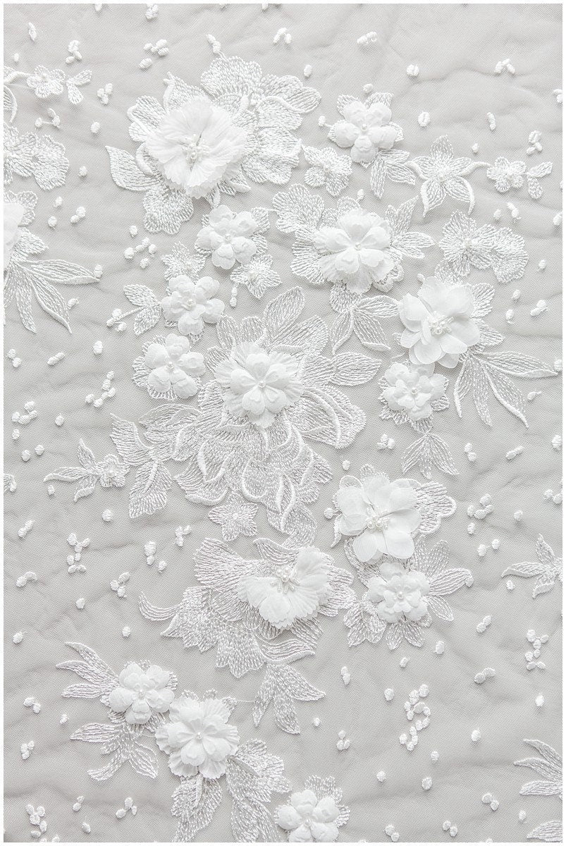 Buy high-quality bridal lace, fabrics, appliqués, and trims online ...